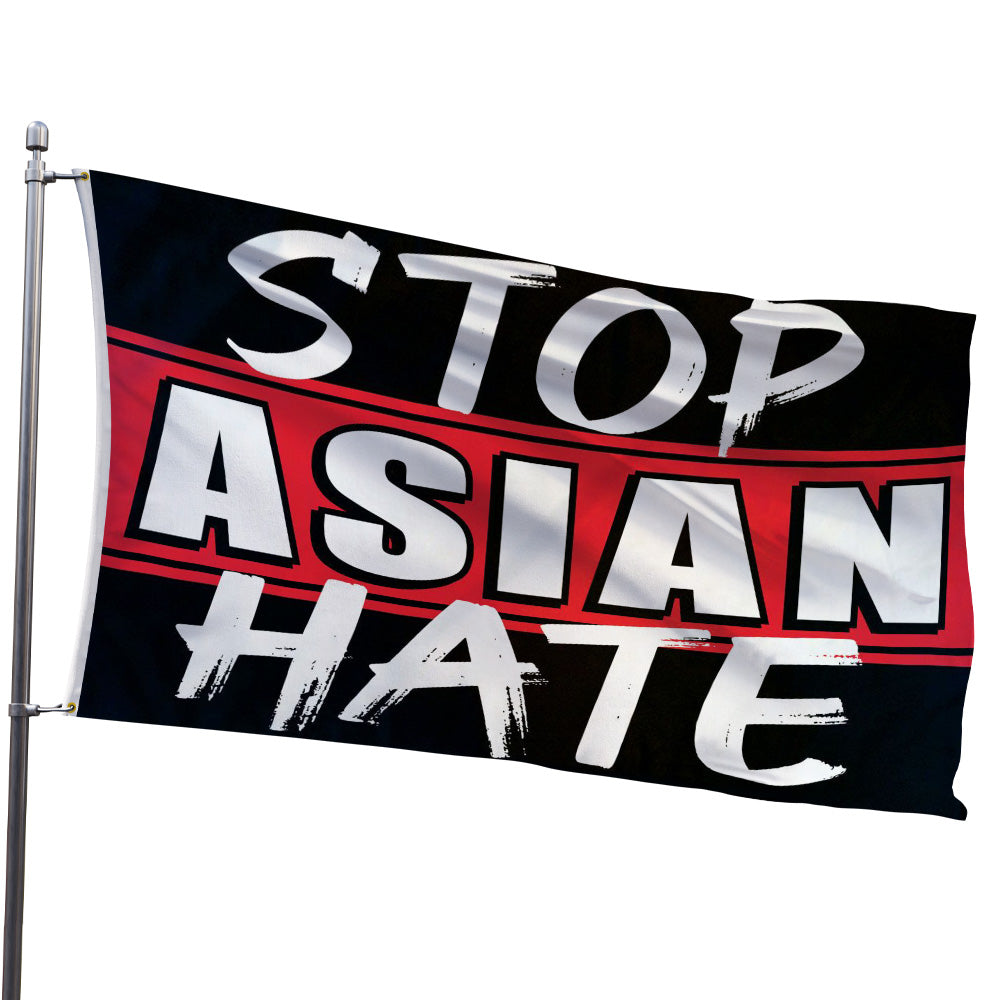 Stop Asian Hate Flag 3x5ft | Rad Pride | You Shop We Donate