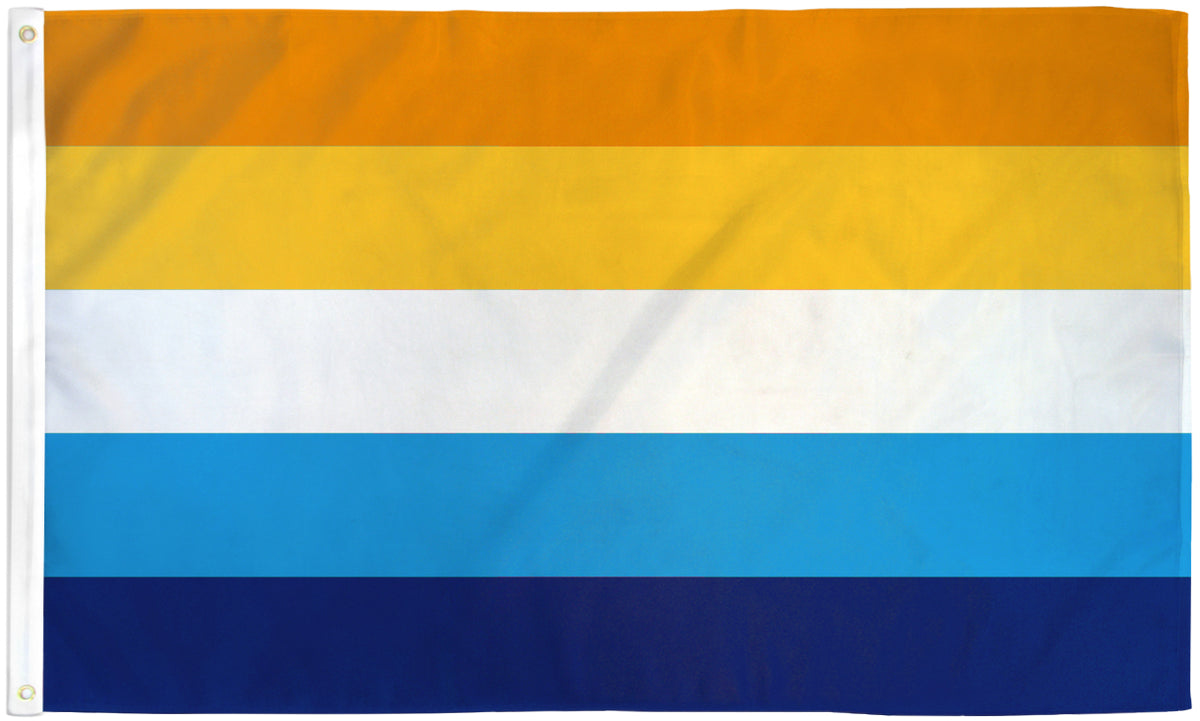AroAce (Orange/Blue) Flag 3x5ft | Rad Pride | You Shop We Donate