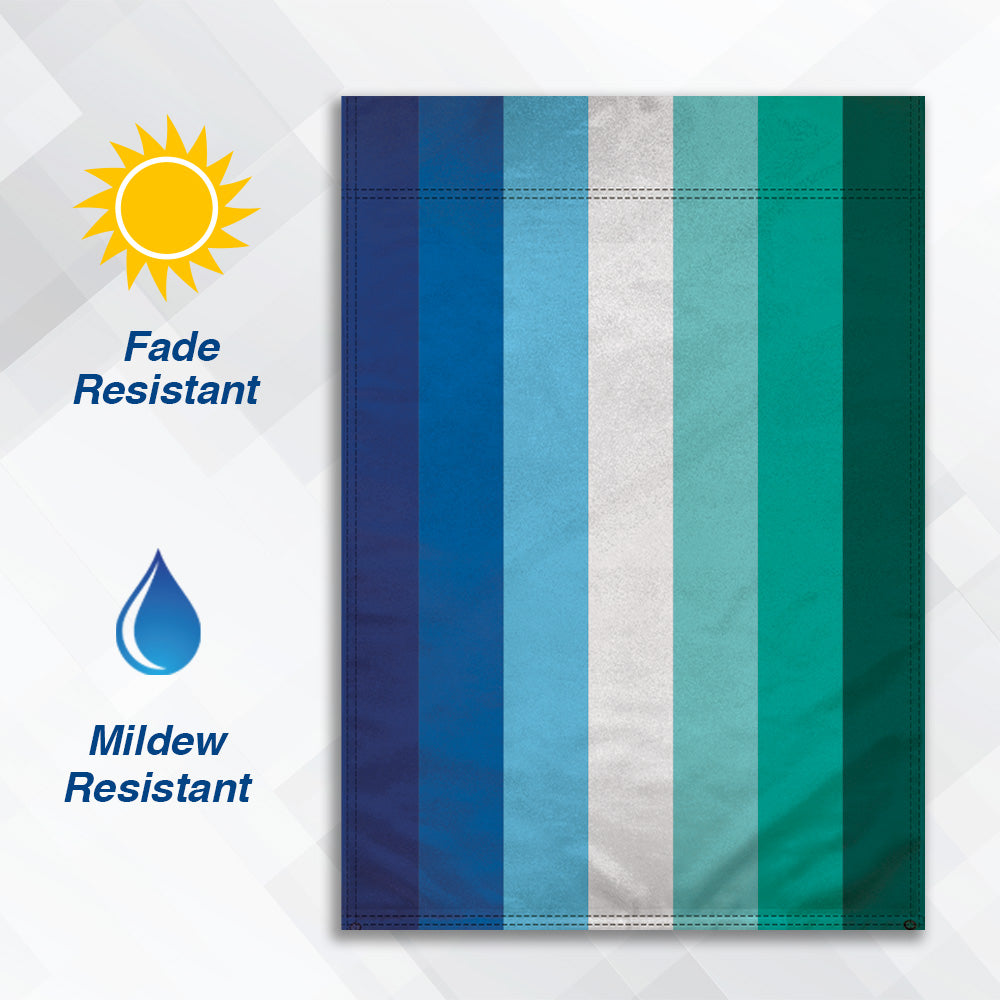 MLM Pride Garden Flag 12x18in | Rad Pride | You Shop We Donate