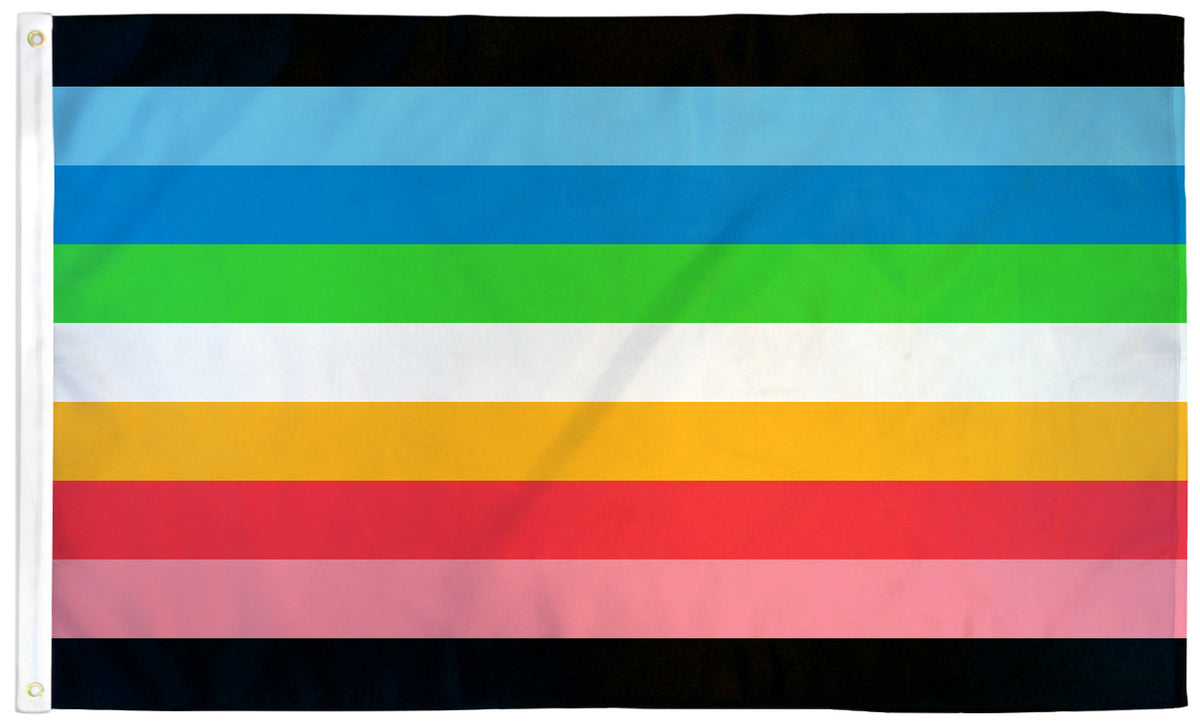 Queer Flag 3x5ft | Rad Pride | You Shop We Donate