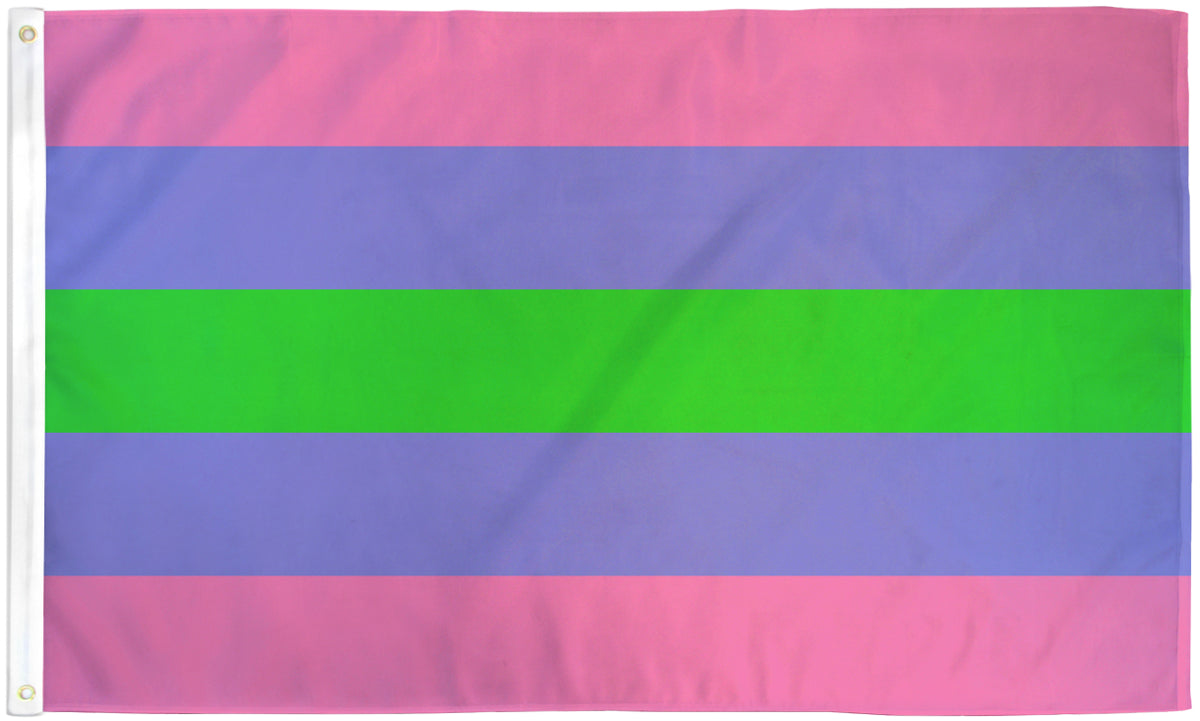 Trigender Flag 3x5ft | Rad Pride | You Shop We Donate